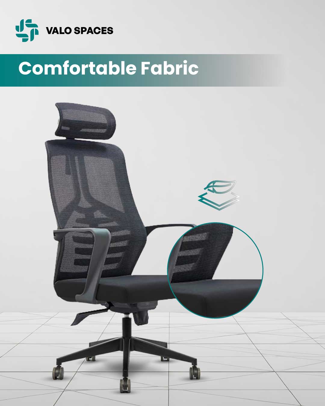 Buy Ergonomic office & study chairs online - Upto 25% OFF - Valo Spaces